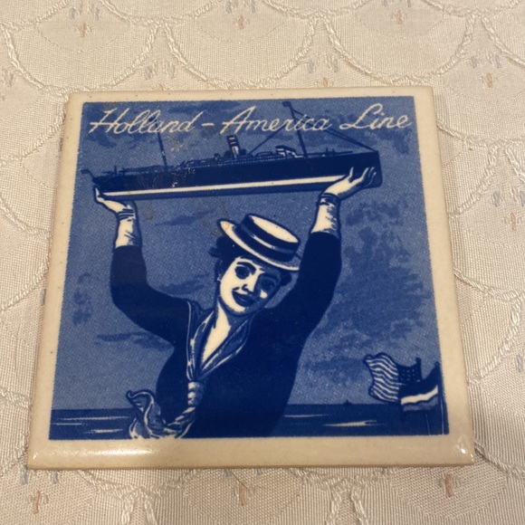 Holland America Lines | Other | Vintage Hollandamerica Line Coasters ...